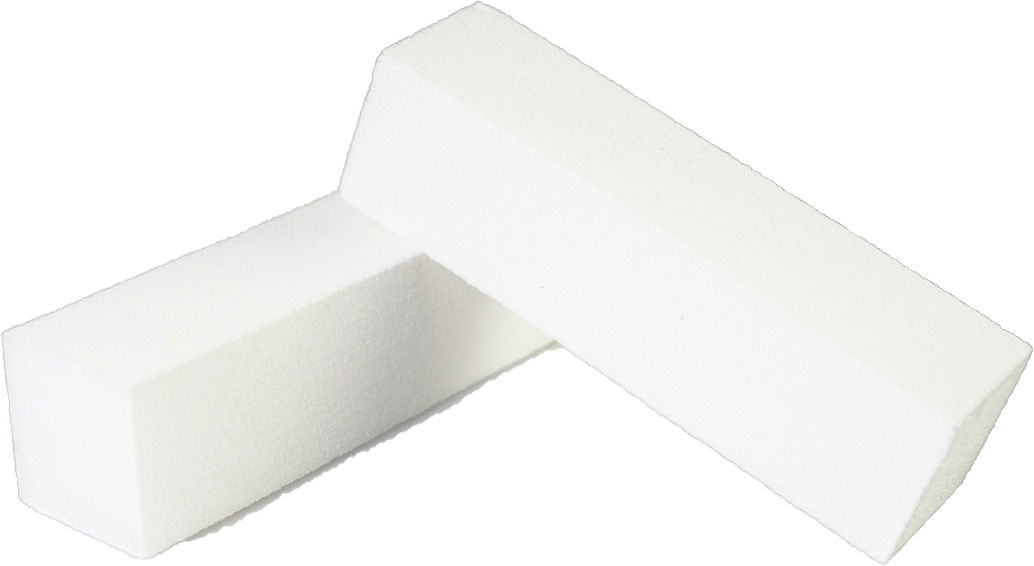 White Blocks- Pack of 6 – GELLUV NAIL SUPPLIES